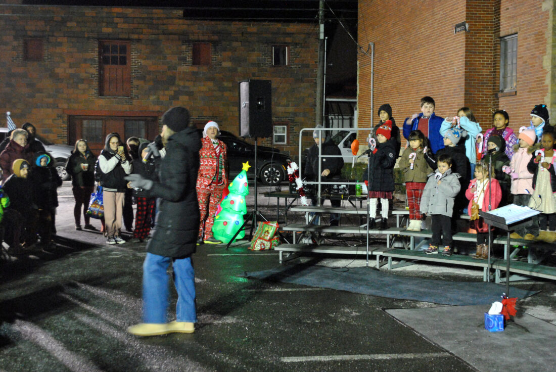 Sounds of the season: Downtown Lock Haven packed for Robb Elementary ...